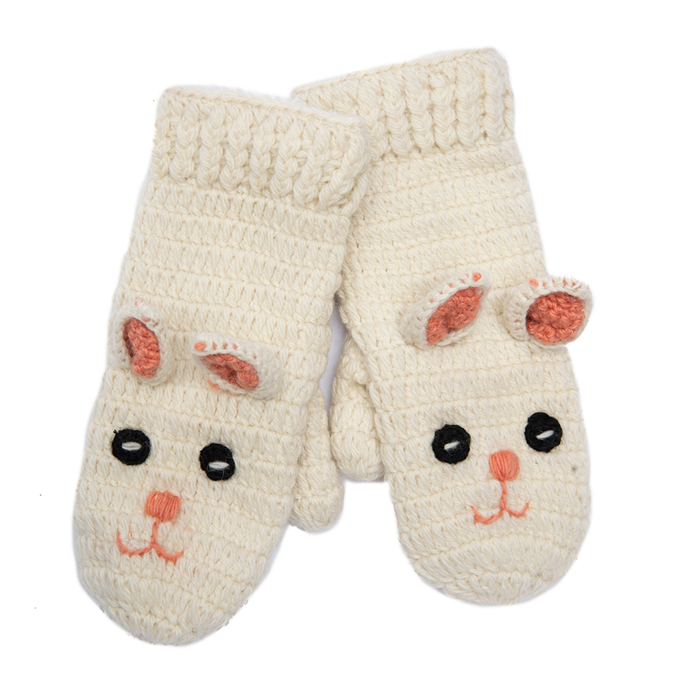 Crochet Rabbit Mittens – nirvannadesigns